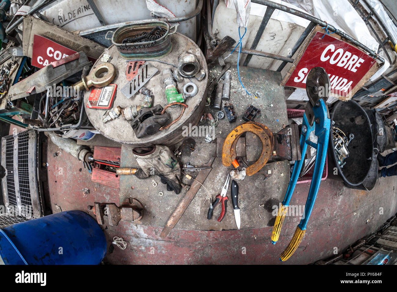 municipal mixed solid waste management Stock Photo - Alamy