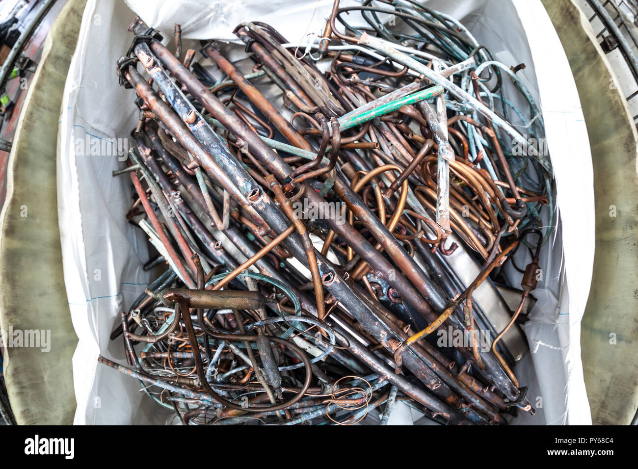 municipal mixed solid waste management Stock Photo - Alamy