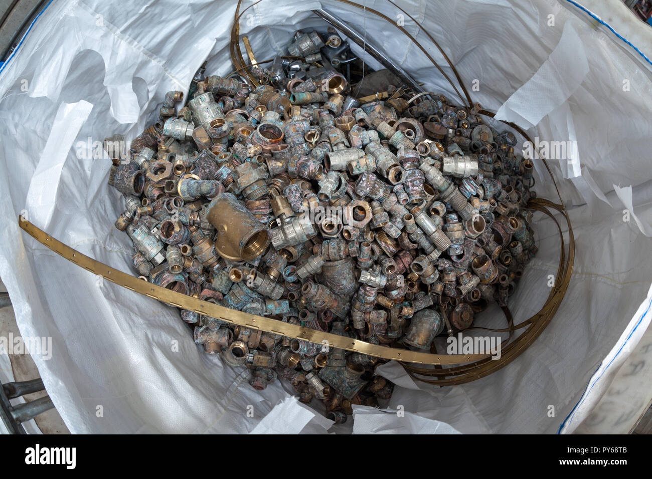 municipal mixed solid waste facility Stock Photo - Alamy