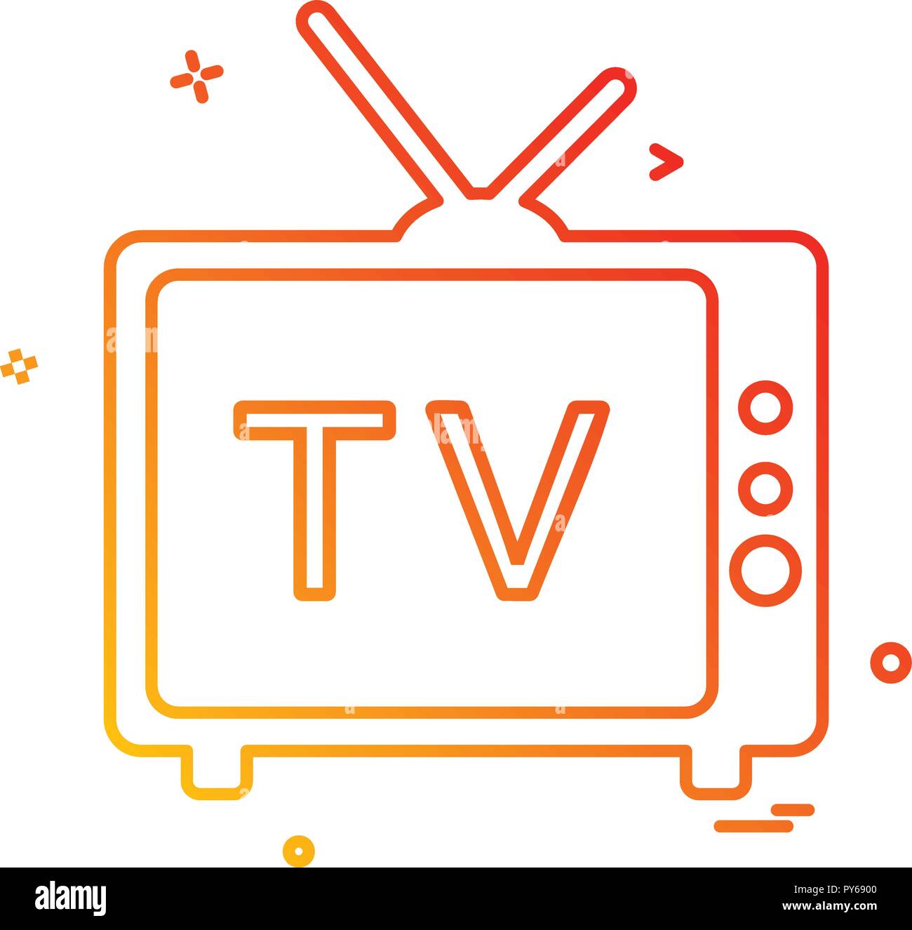 V tv show Stock Vector Images - Alamy