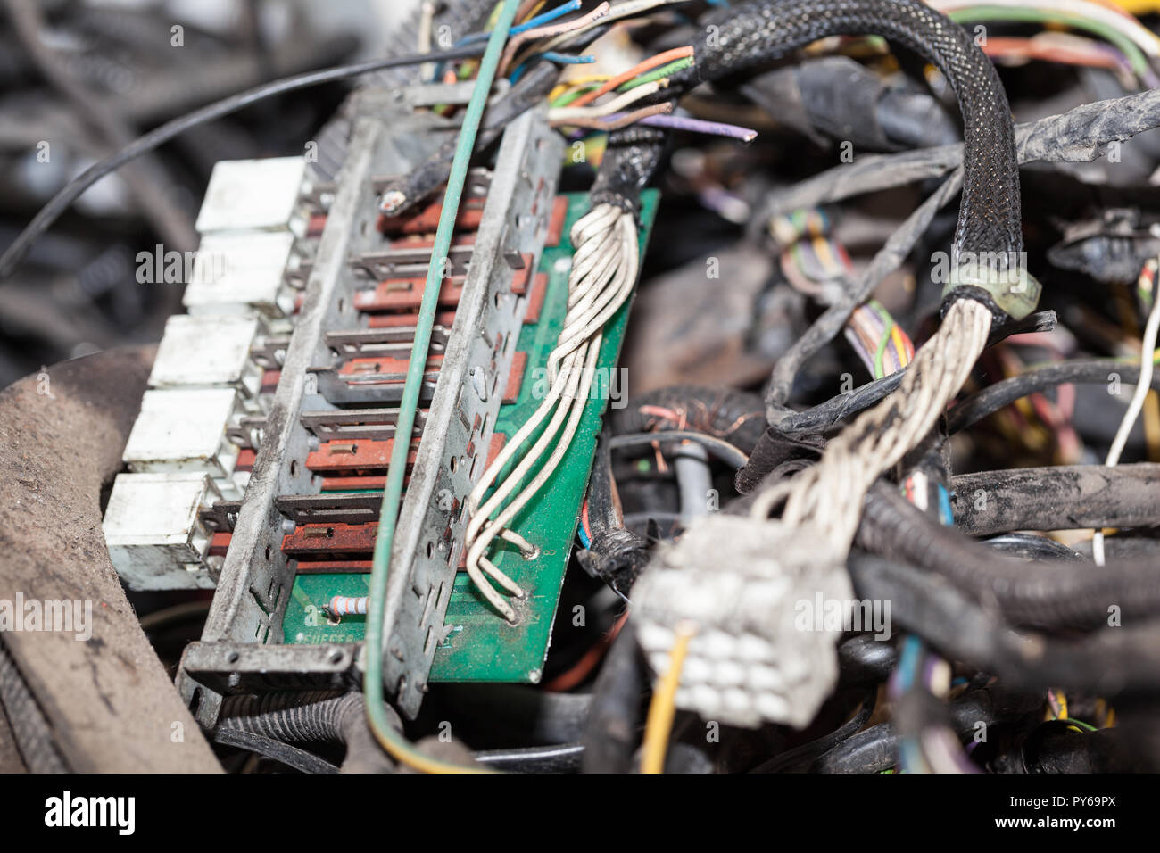 municipal mixed solid waste management Stock Photo - Alamy