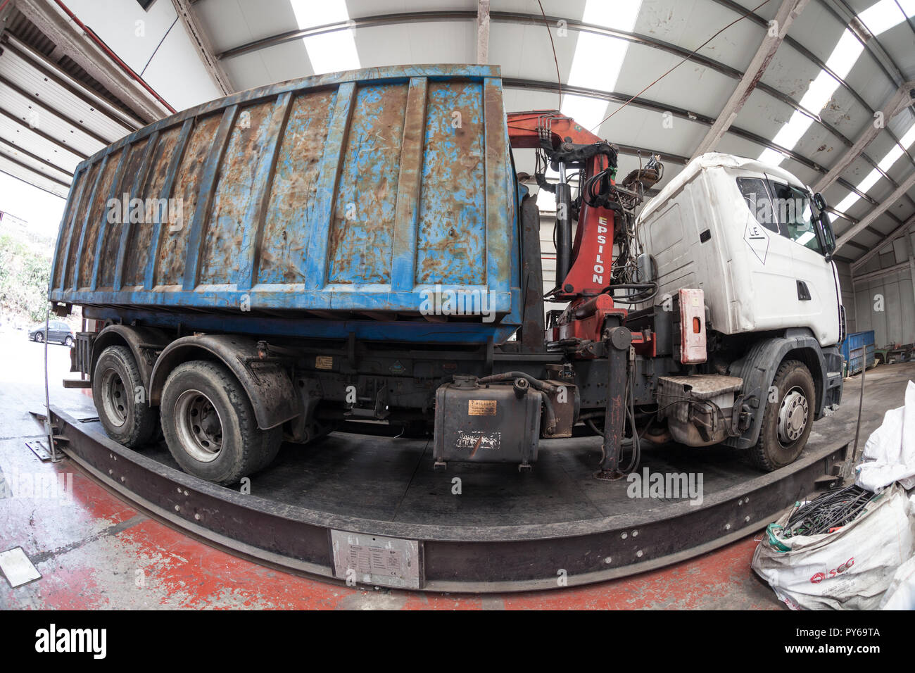 municipal mixed solid waste management Stock Photo - Alamy