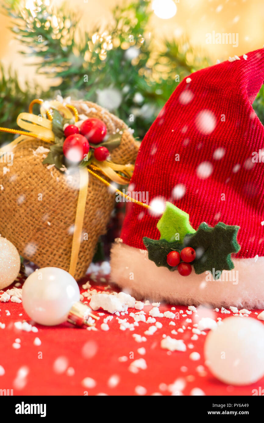 Santa claus falling snow on hi-res stock photography and images - Alamy