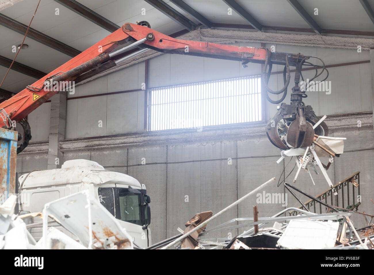 municipal mixed solid waste management Stock Photo - Alamy