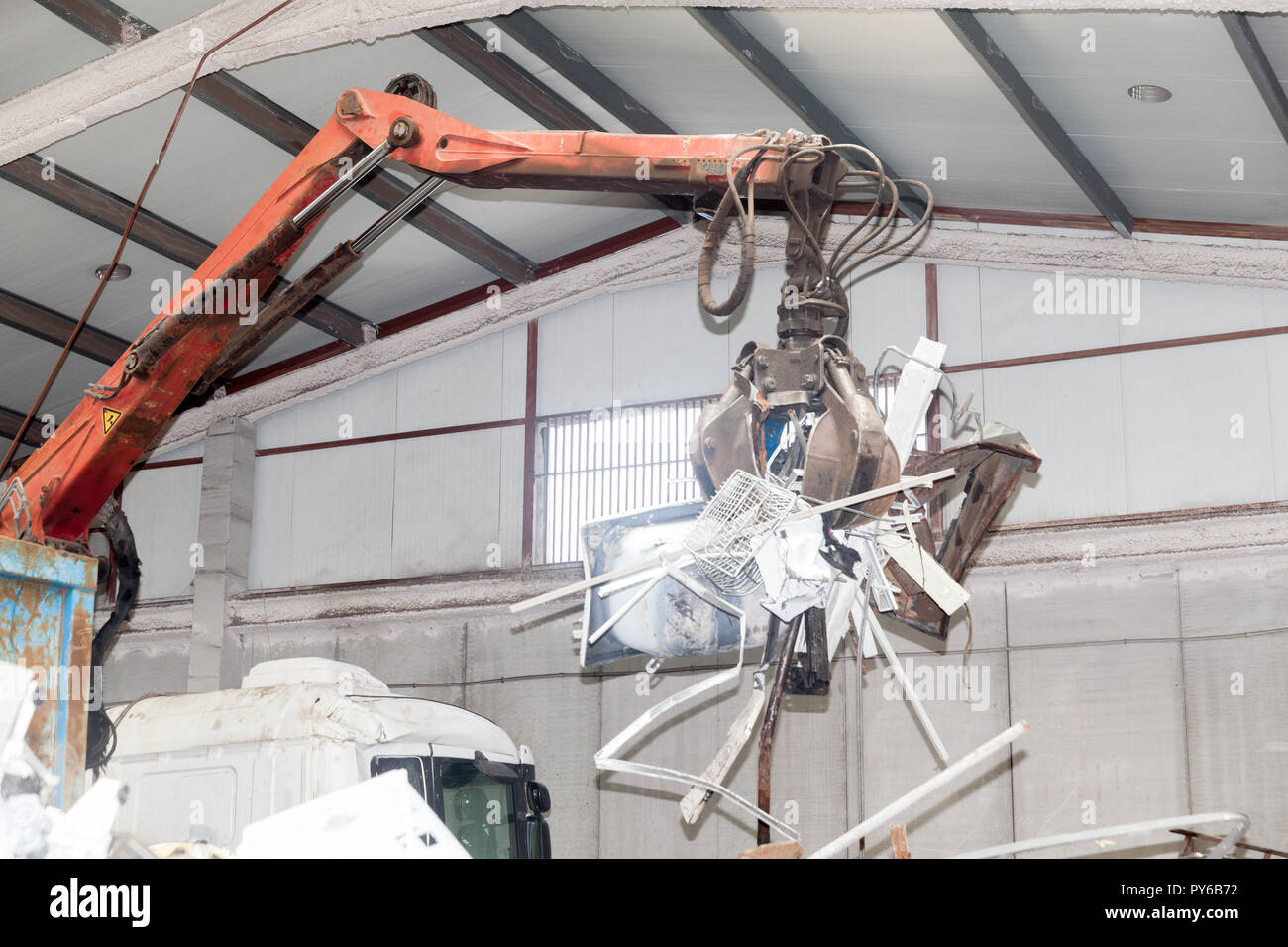 municipal mixed solid waste management Stock Photo - Alamy