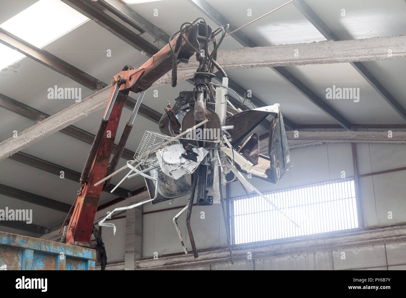 municipal mixed solid waste management Stock Photo - Alamy