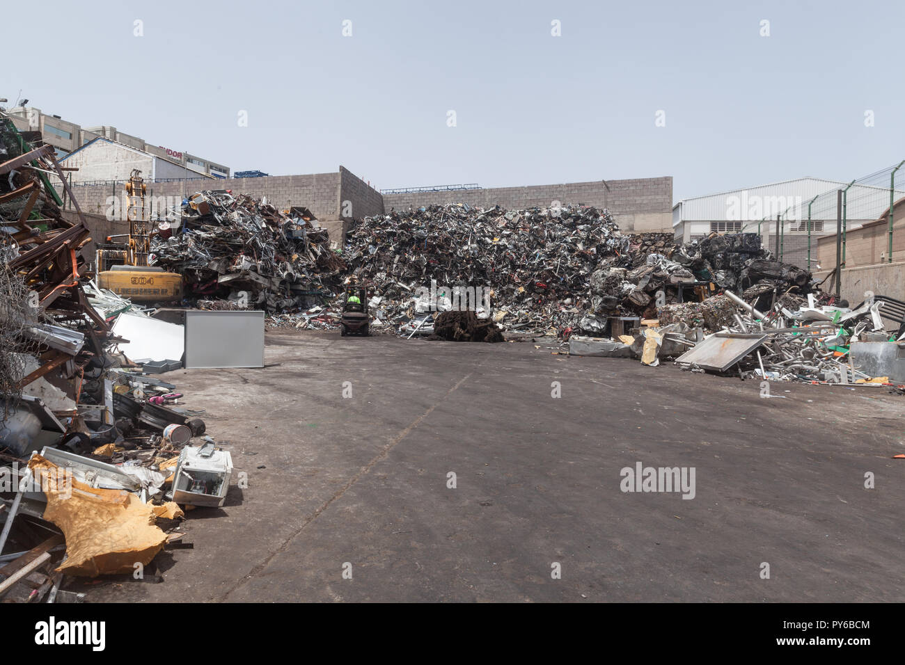 municipal mixed solid waste management Stock Photo - Alamy