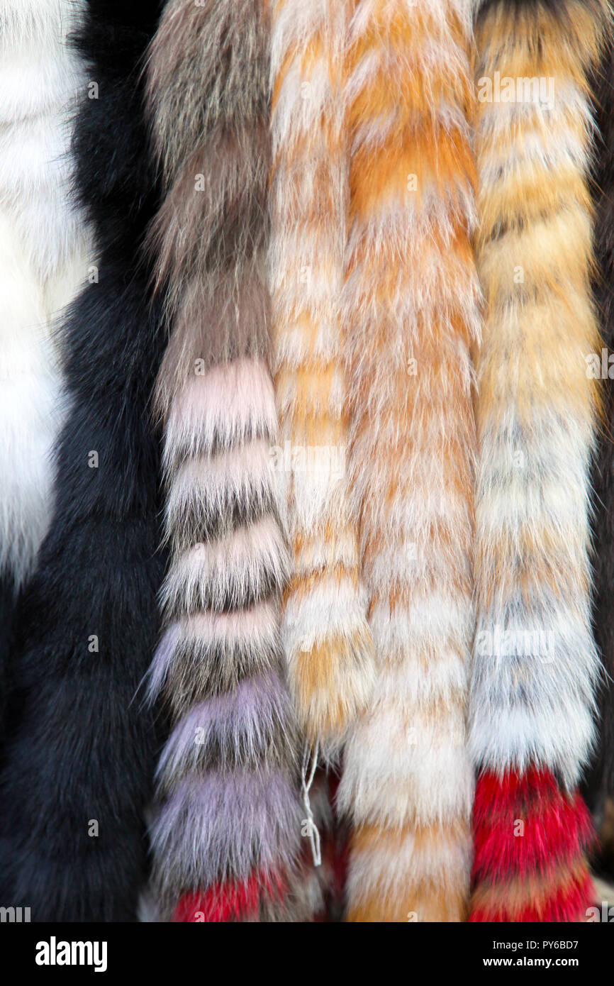 Fur shawls hi-res stock photography and images - Alamy