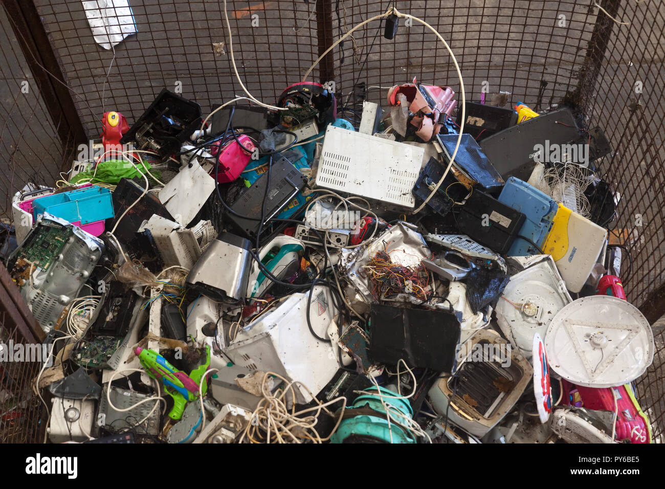 municipal mixed solid waste management Stock Photo - Alamy