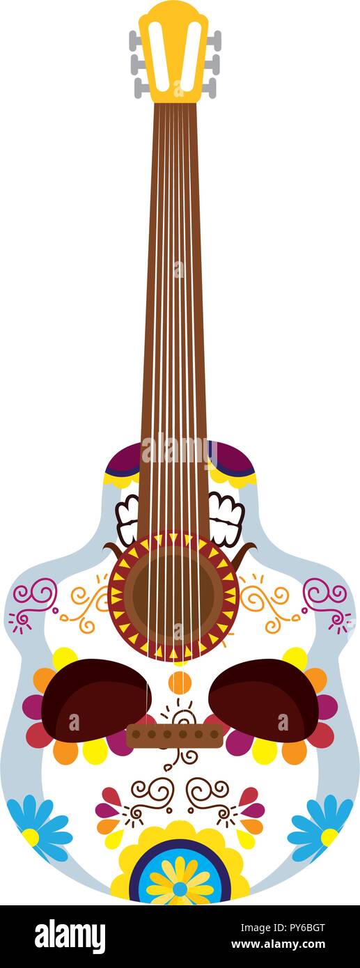 Mariachi guitarron Stock Vector Images - Alamy
