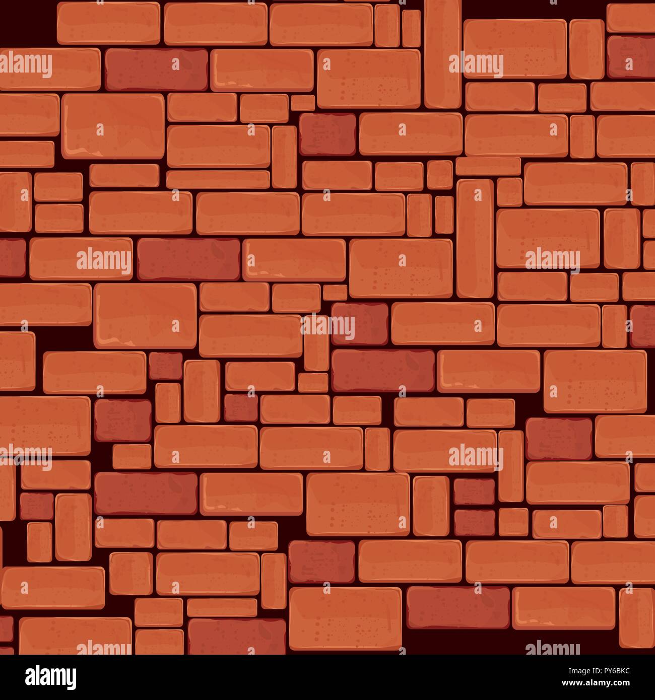 bricks wall pattern background vector illustration design Stock Vector ...