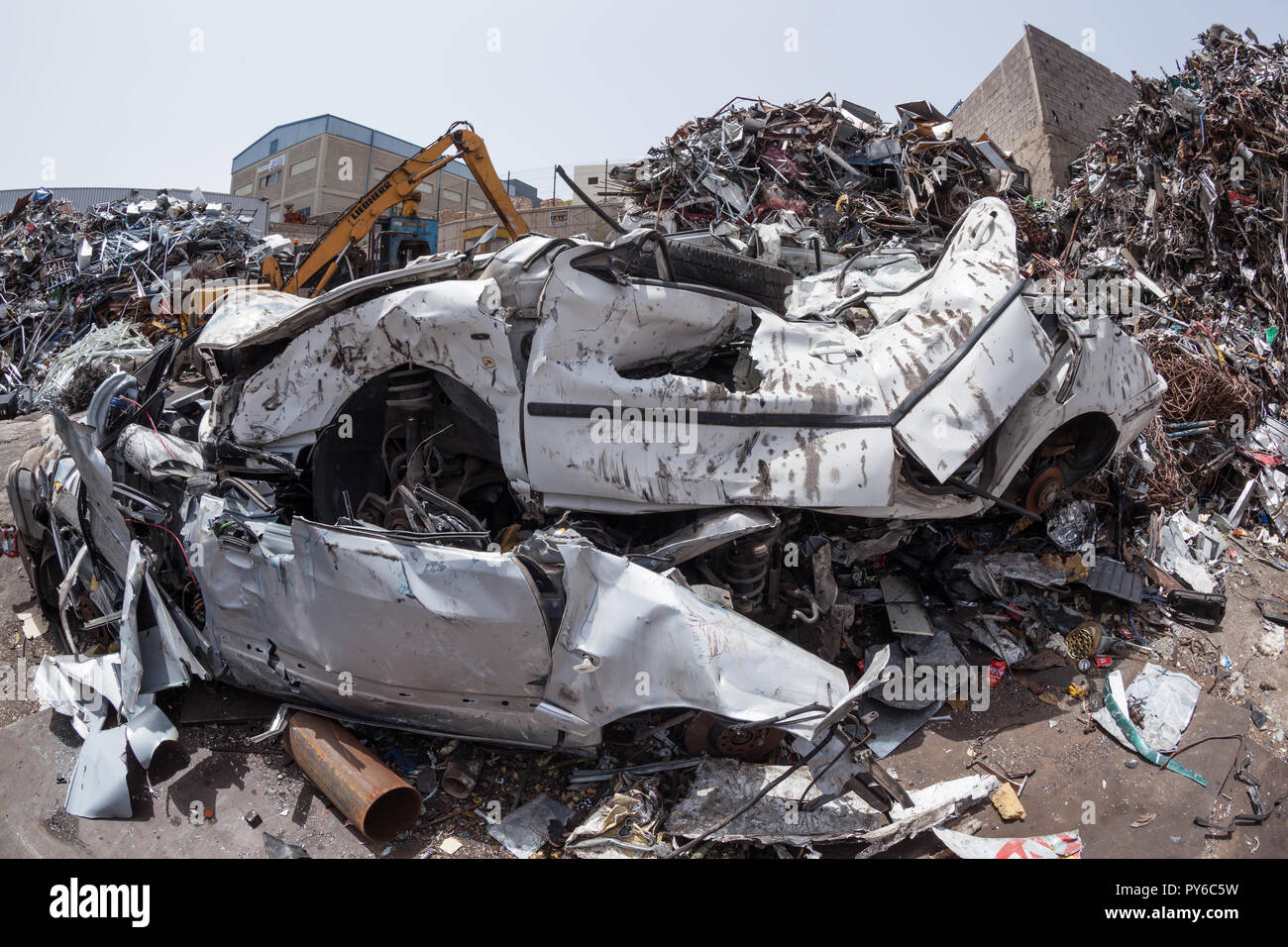 municipal mixed solid waste management Stock Photo - Alamy
