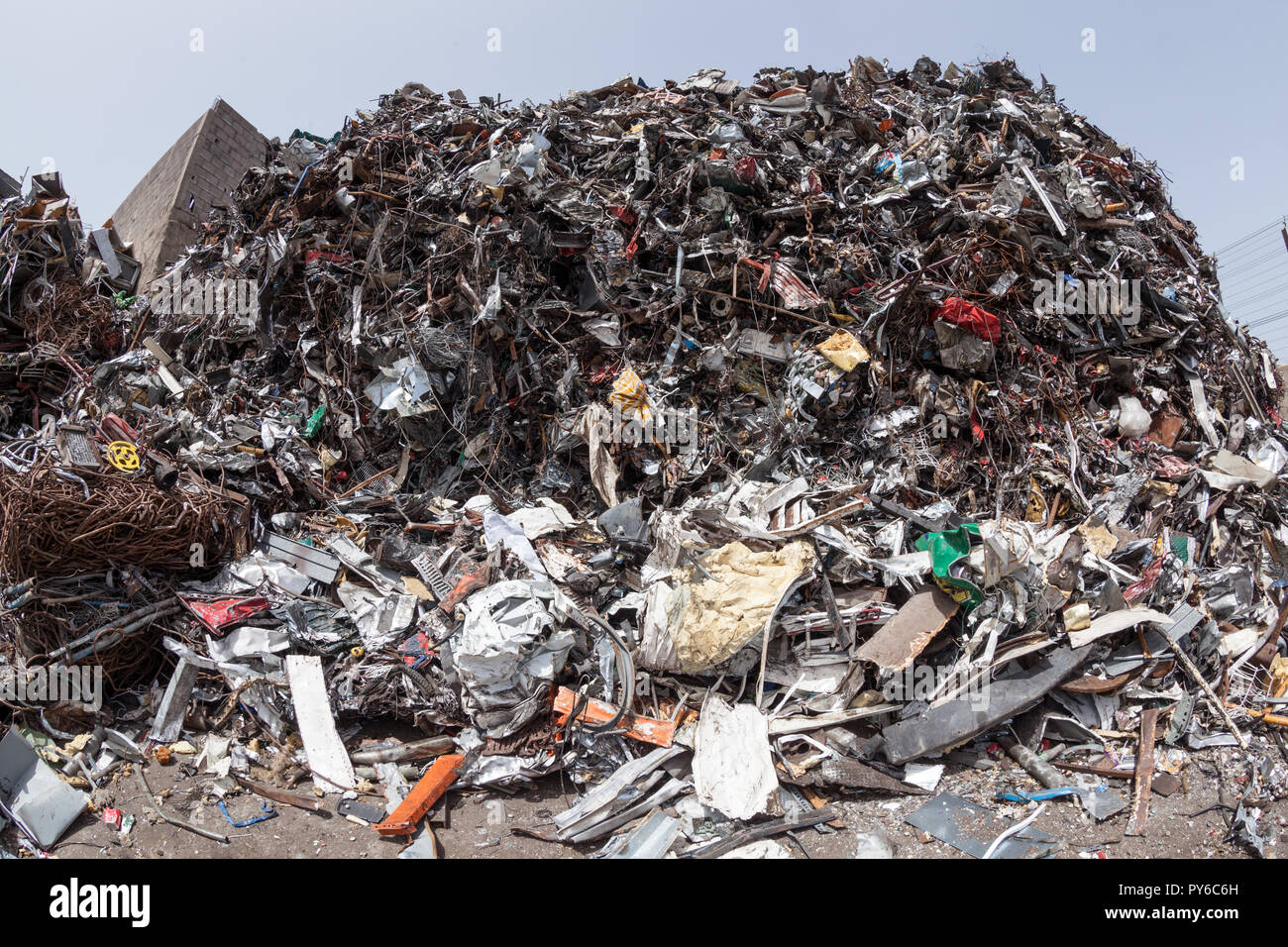 municipal mixed solid waste management Stock Photo - Alamy