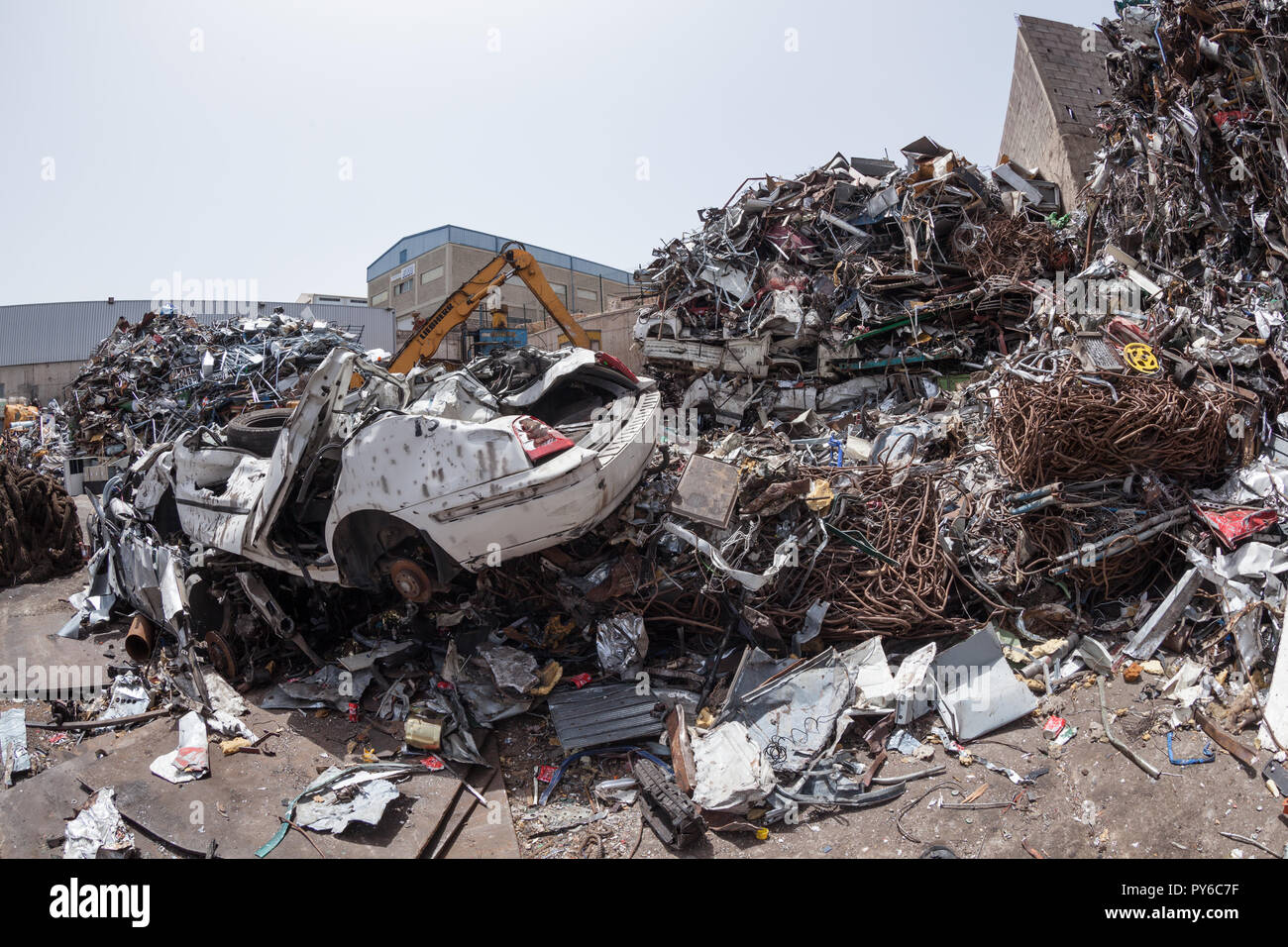 municipal mixed solid waste management Stock Photo - Alamy