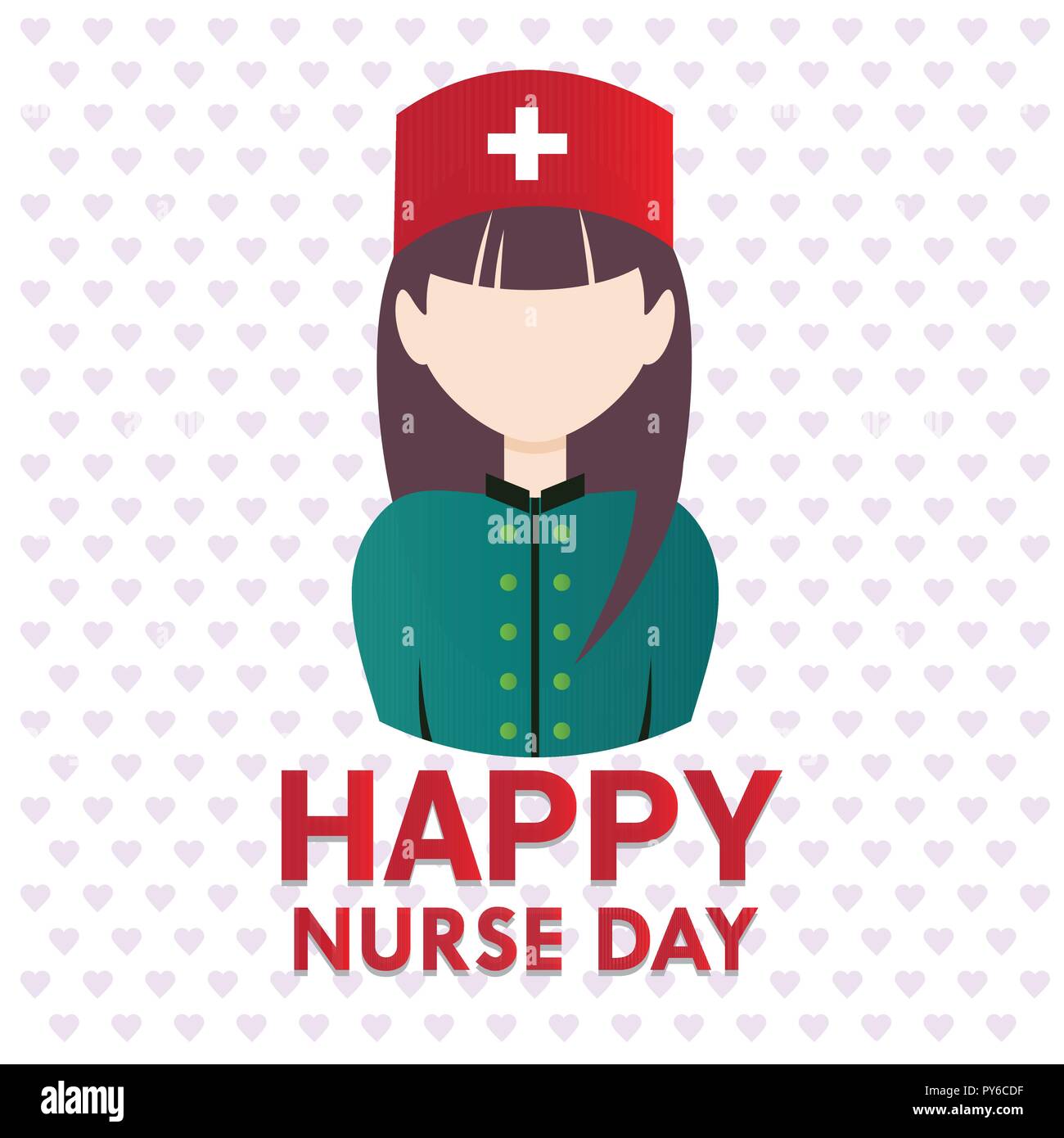 Happy Nurse day design vector Stock Vector Image & Art - Alamy