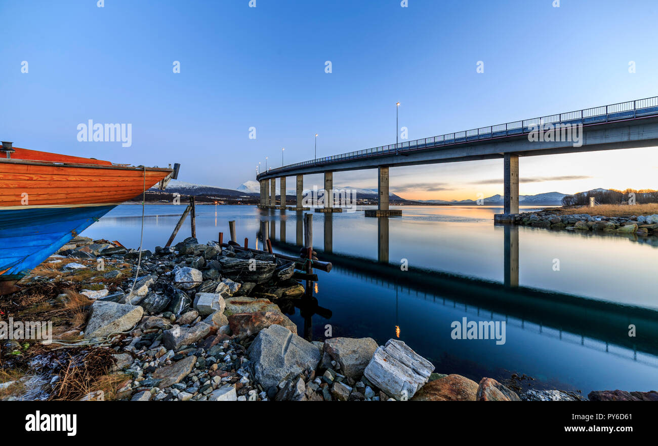 Sandnessund bridge hi-res stock photography and images - Alamy