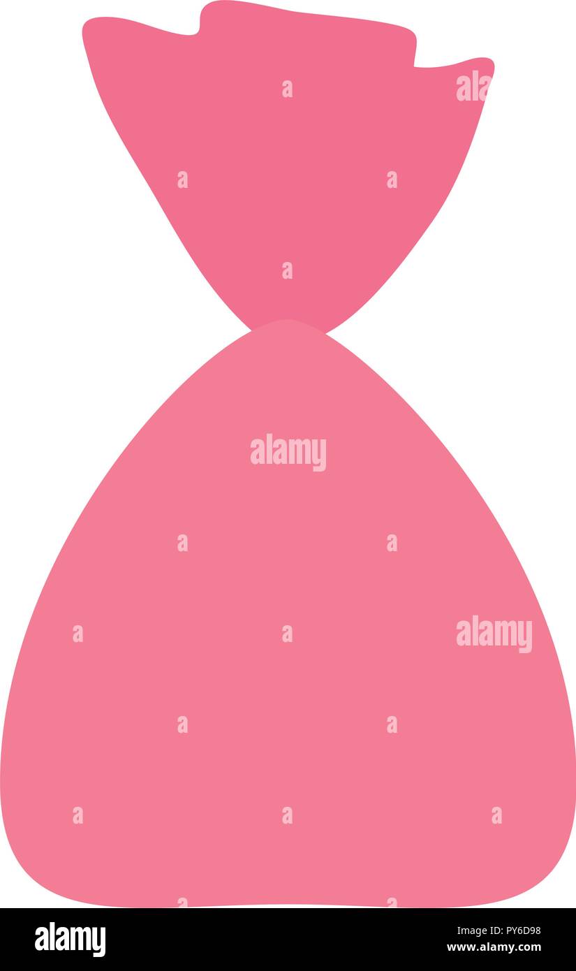 candy bag icon over background, vector illustration Stock Vector Image ...