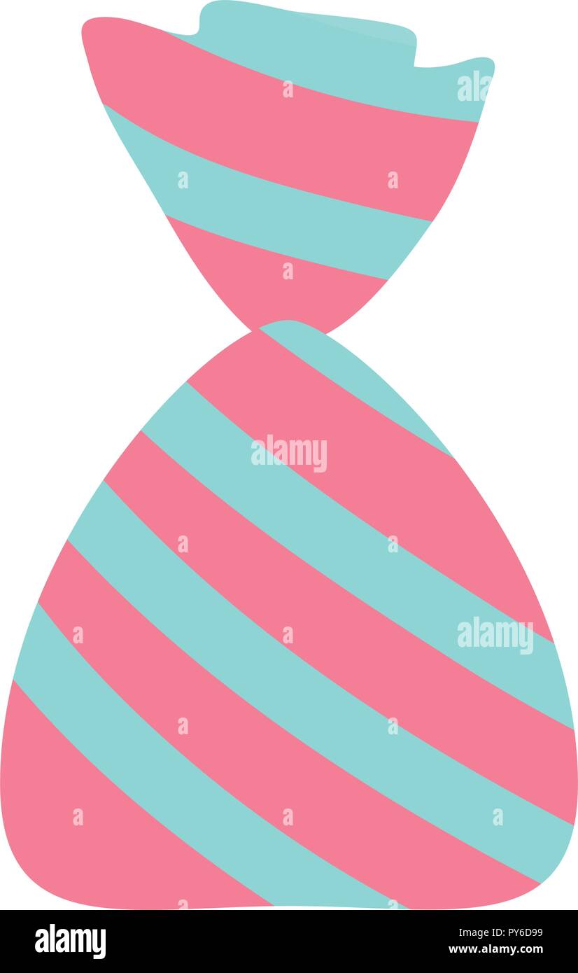 candy bag icon over background, vector illustration Stock Vector Image ...