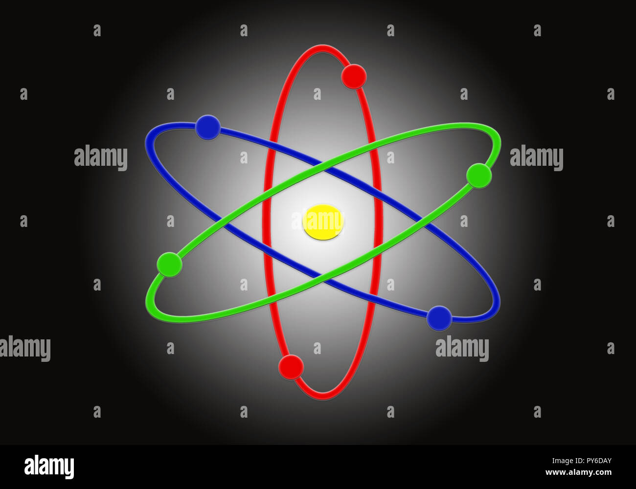 Structure Of The Atom Stock Photos & Structure Of The Atom Stock Images ...