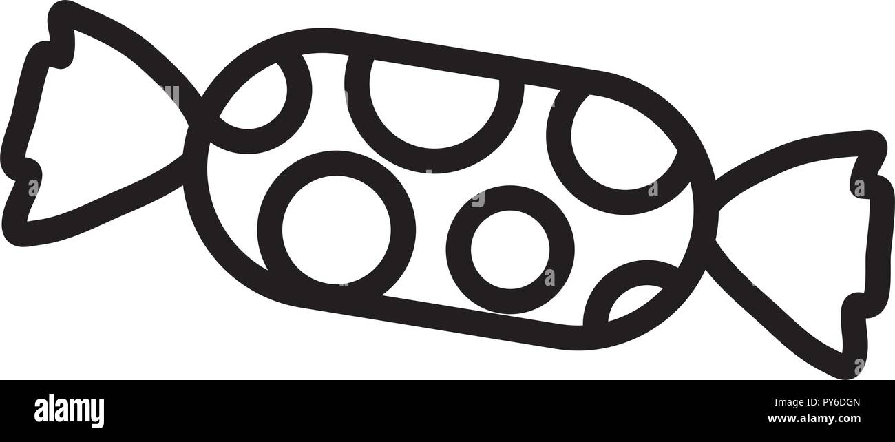 candy icon over white background, vector illustration Stock Vector ...