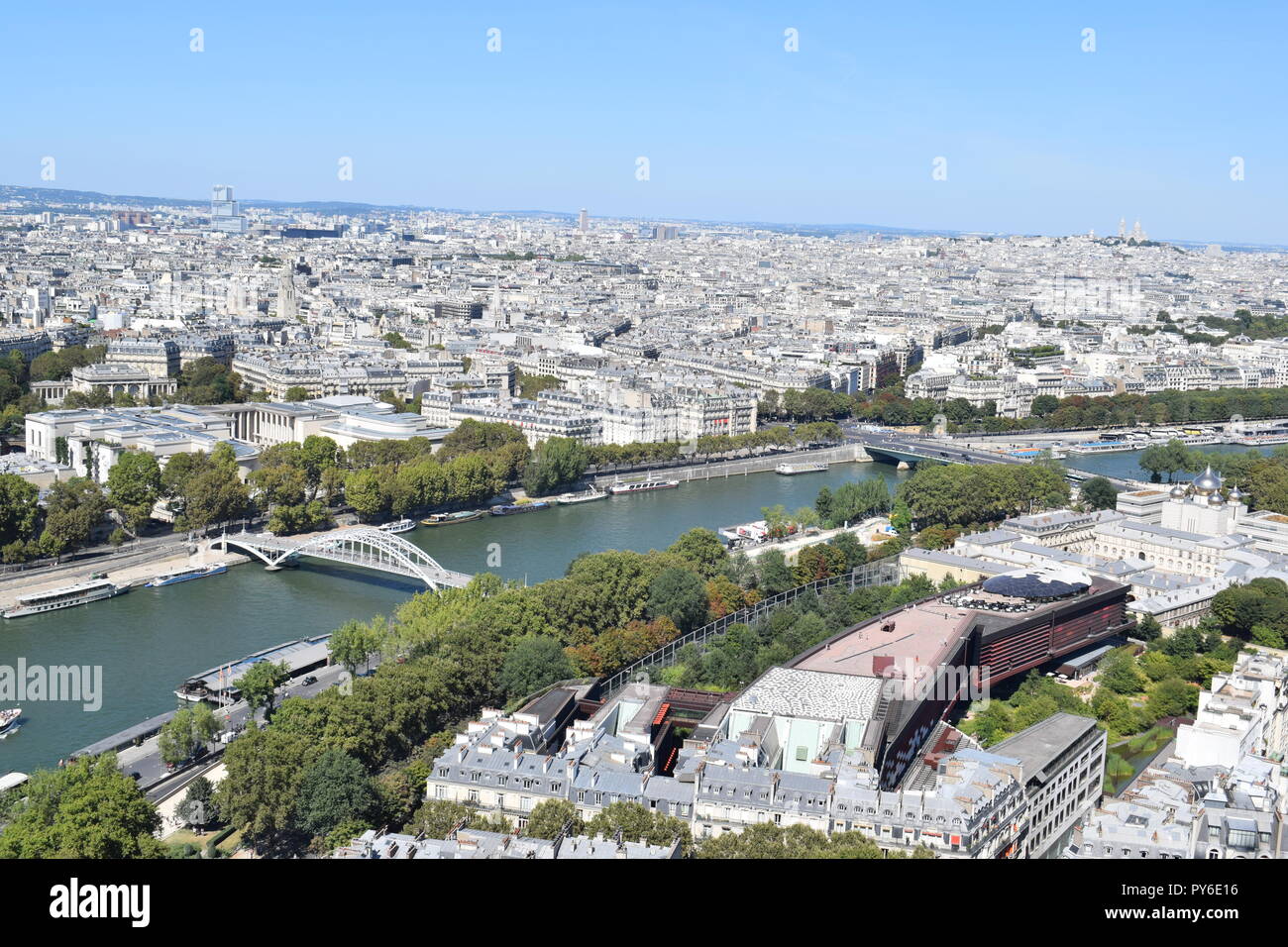 Birds Eye View, Paris Stock Photo - Alamy