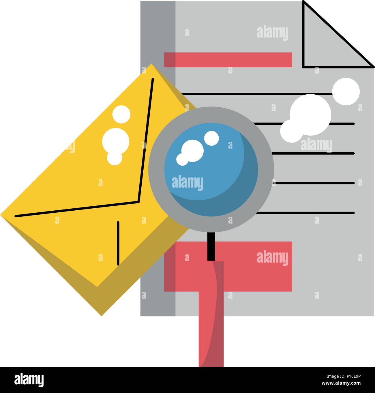 Business meeting documents sitting Stock Vector Images - Alamy