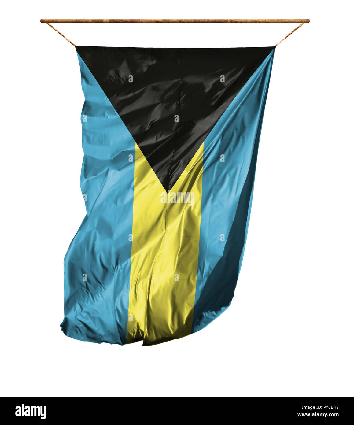 Wavy bahamian flag hi-res stock photography and images - Alamy