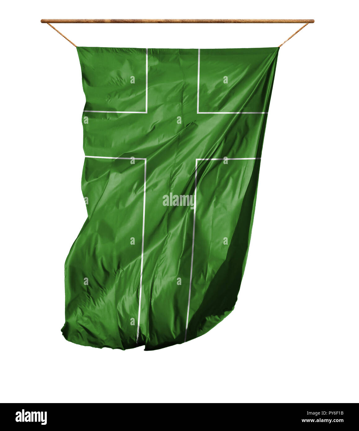 Flag of Ladonia. Vertical flag.Isolated on a white background Stock ...