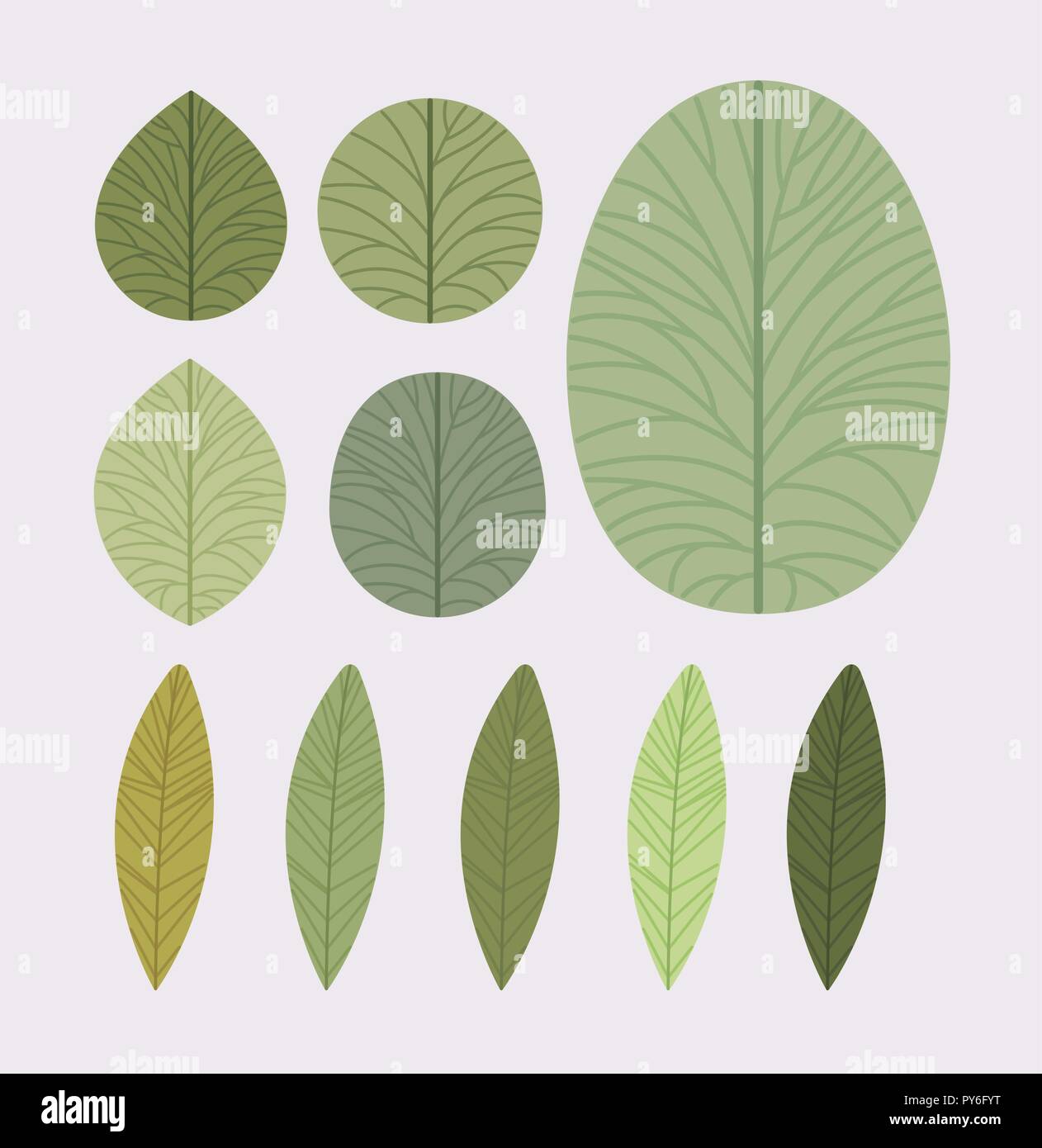 Young plants bio Stock Vector Images - Alamy