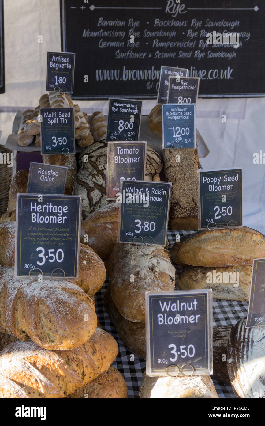 Artisan Bread Display High Resolution Stock Photography and Images - Alamy