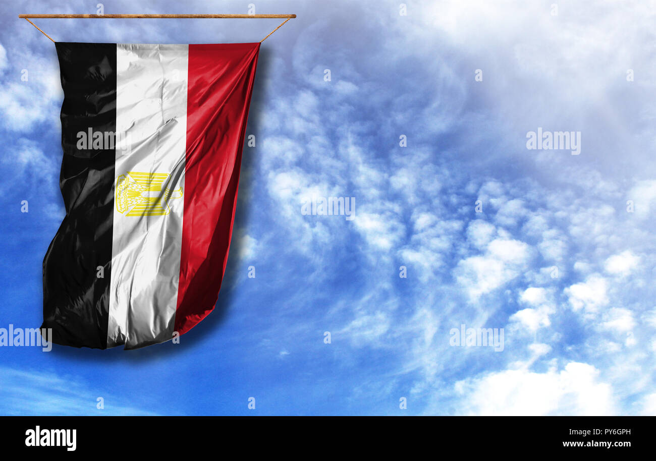 Egypt Egyptian Flag Isolated High Resolution Stock Photography and ...