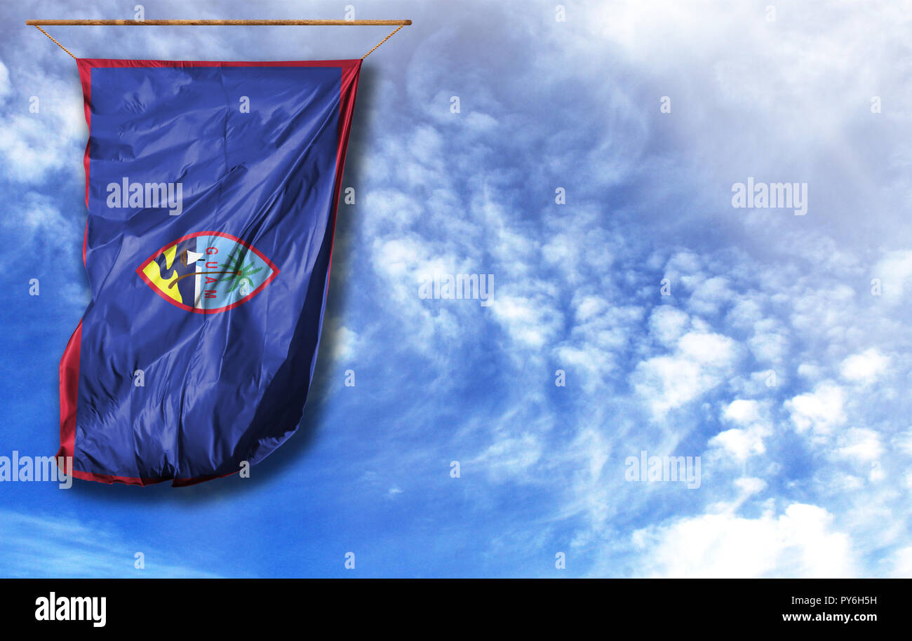 Chamorro Guam Flag