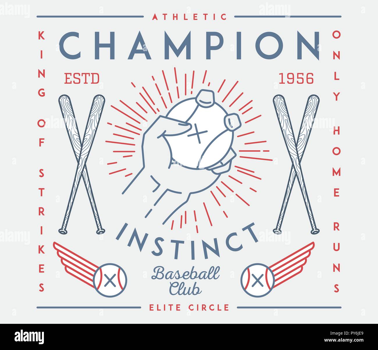 Authentic baseball Stock Vector Images - Alamy