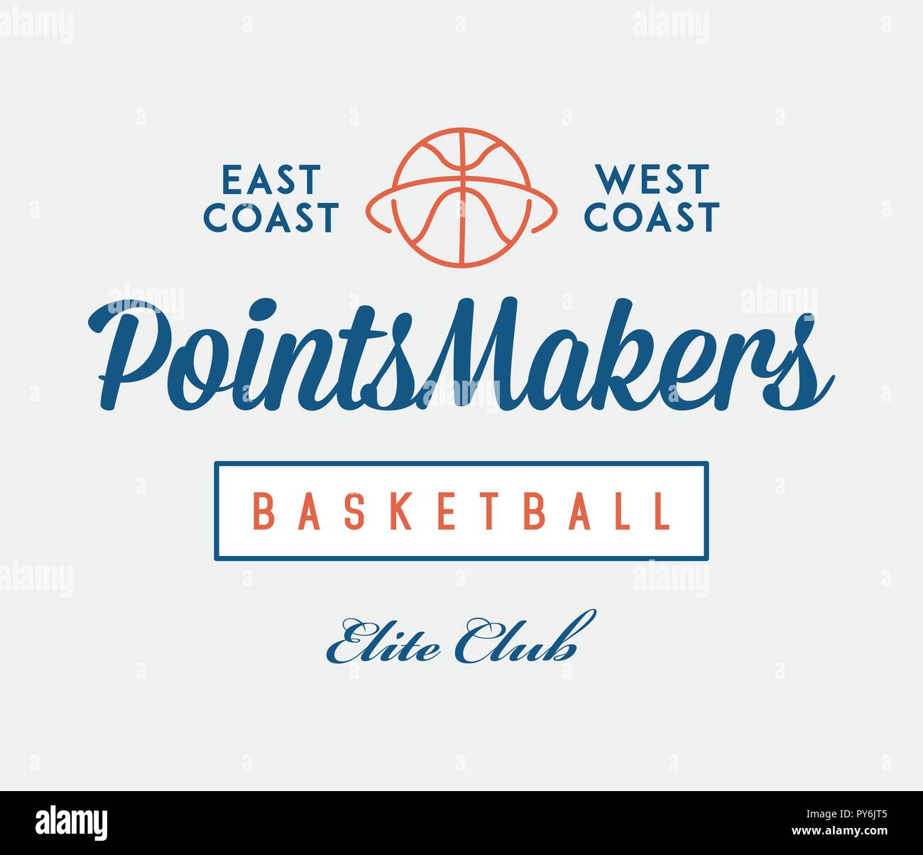basketball points makers is a vector illustration about sport Stock ...