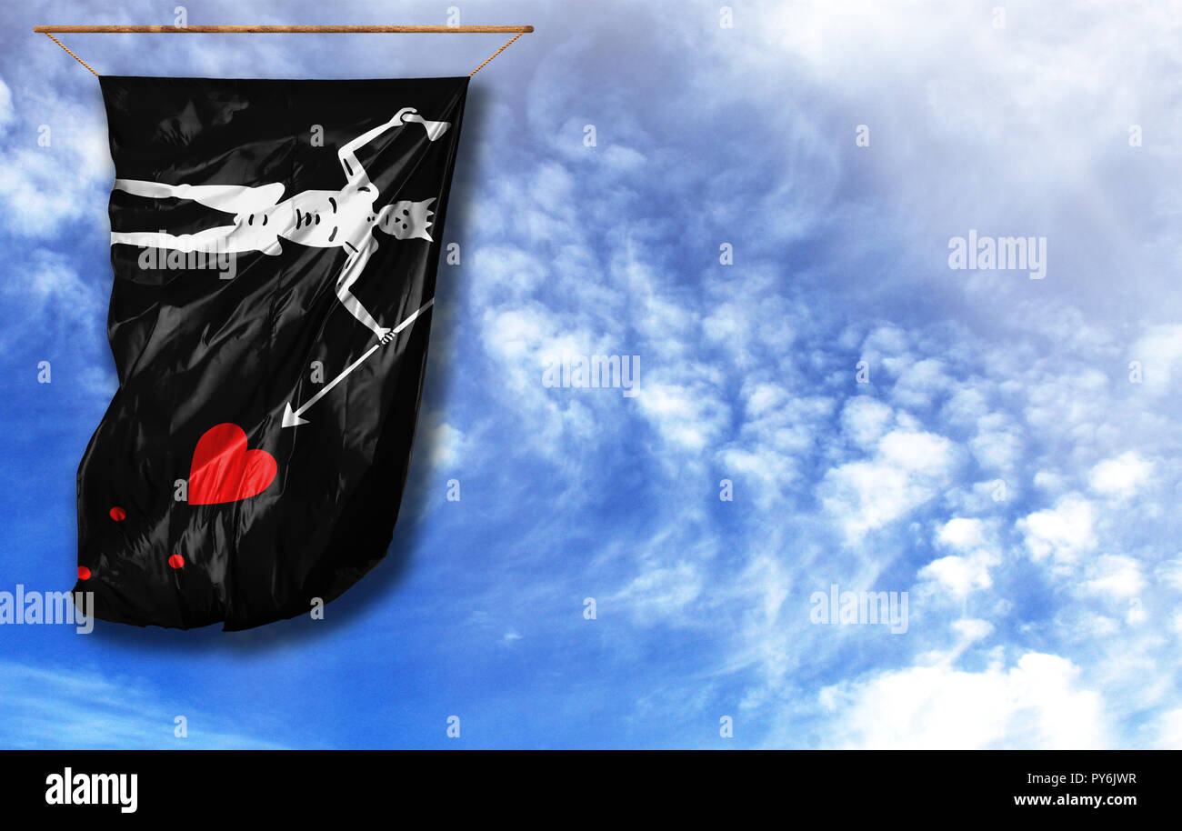Blackbeard flag hi-res stock photography and images - Alamy