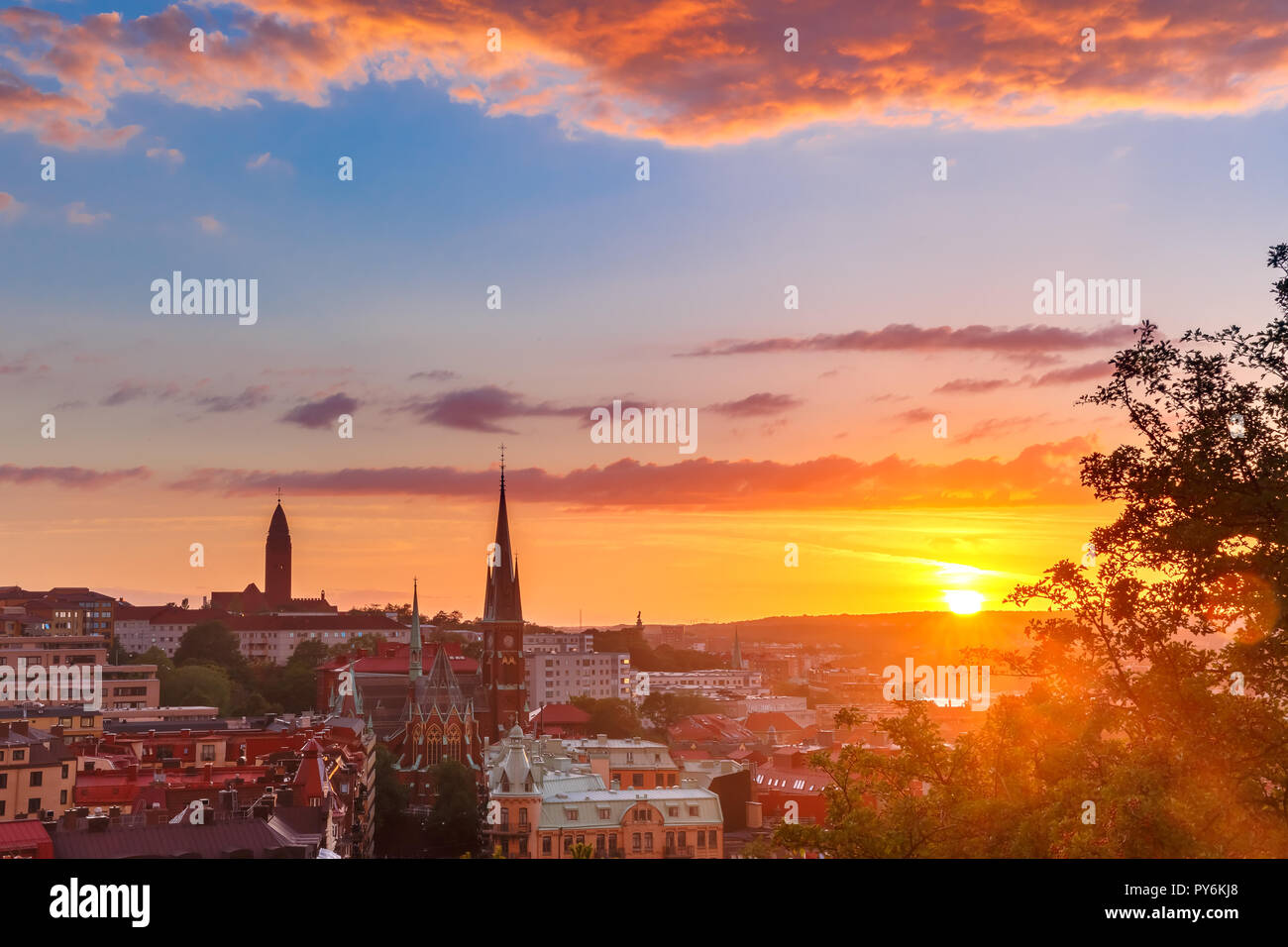 Aerial view of Gothenburg, Sweden Stock Photo - Alamy