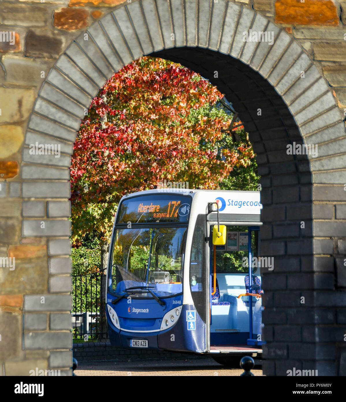 Aberdare bus station hi-res stock photography and images - Alamy