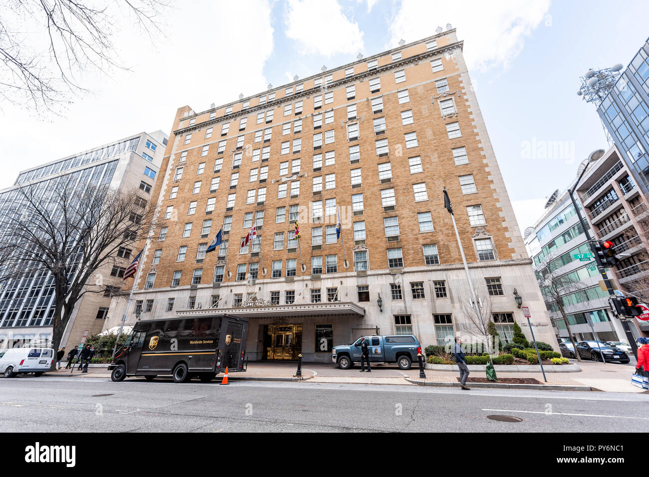 Mayflower hotel hi-res stock photography and images - Alamy