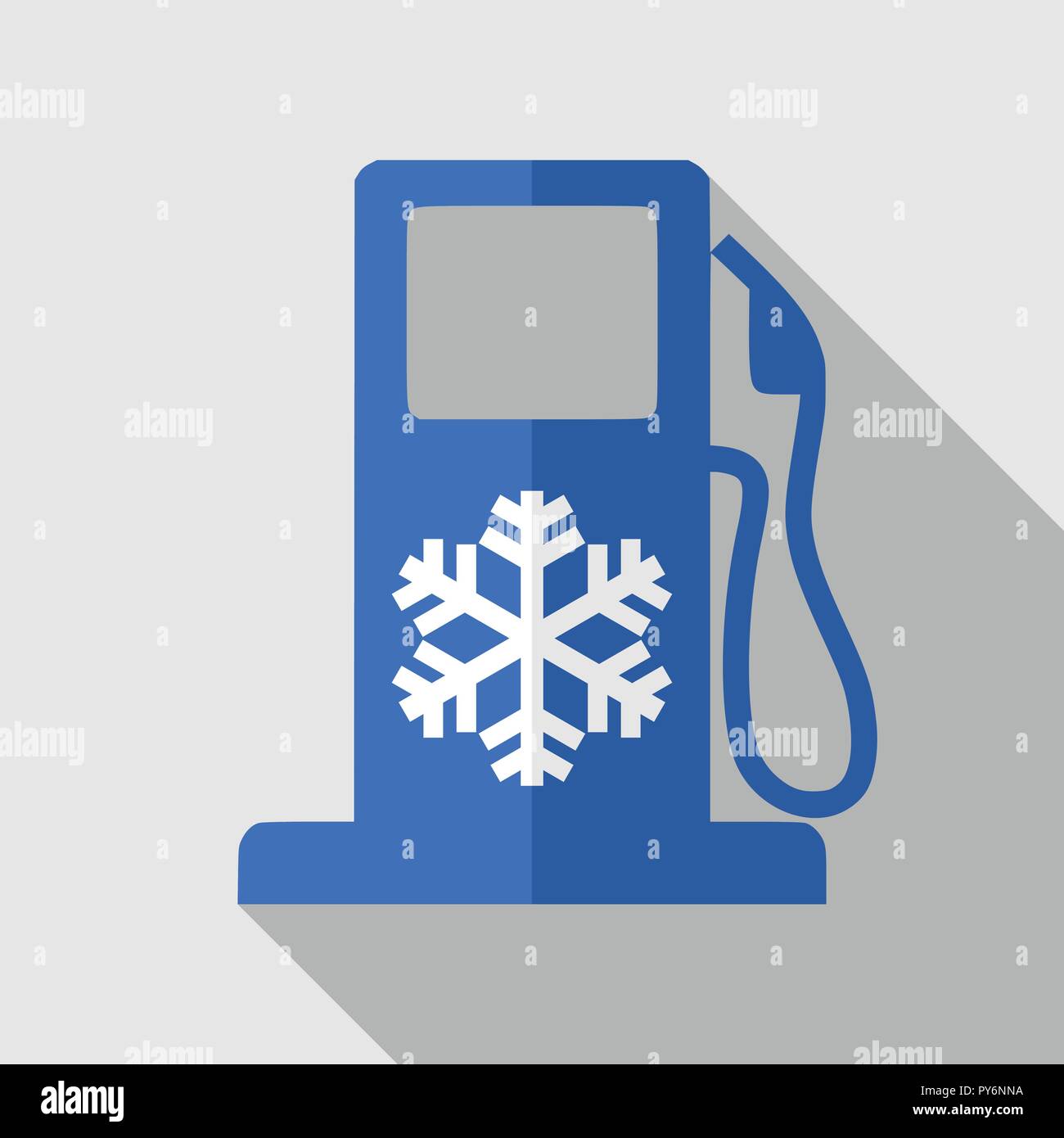 Winter diesel fuel petrol vector illustration Stock Vector Image & Art ...