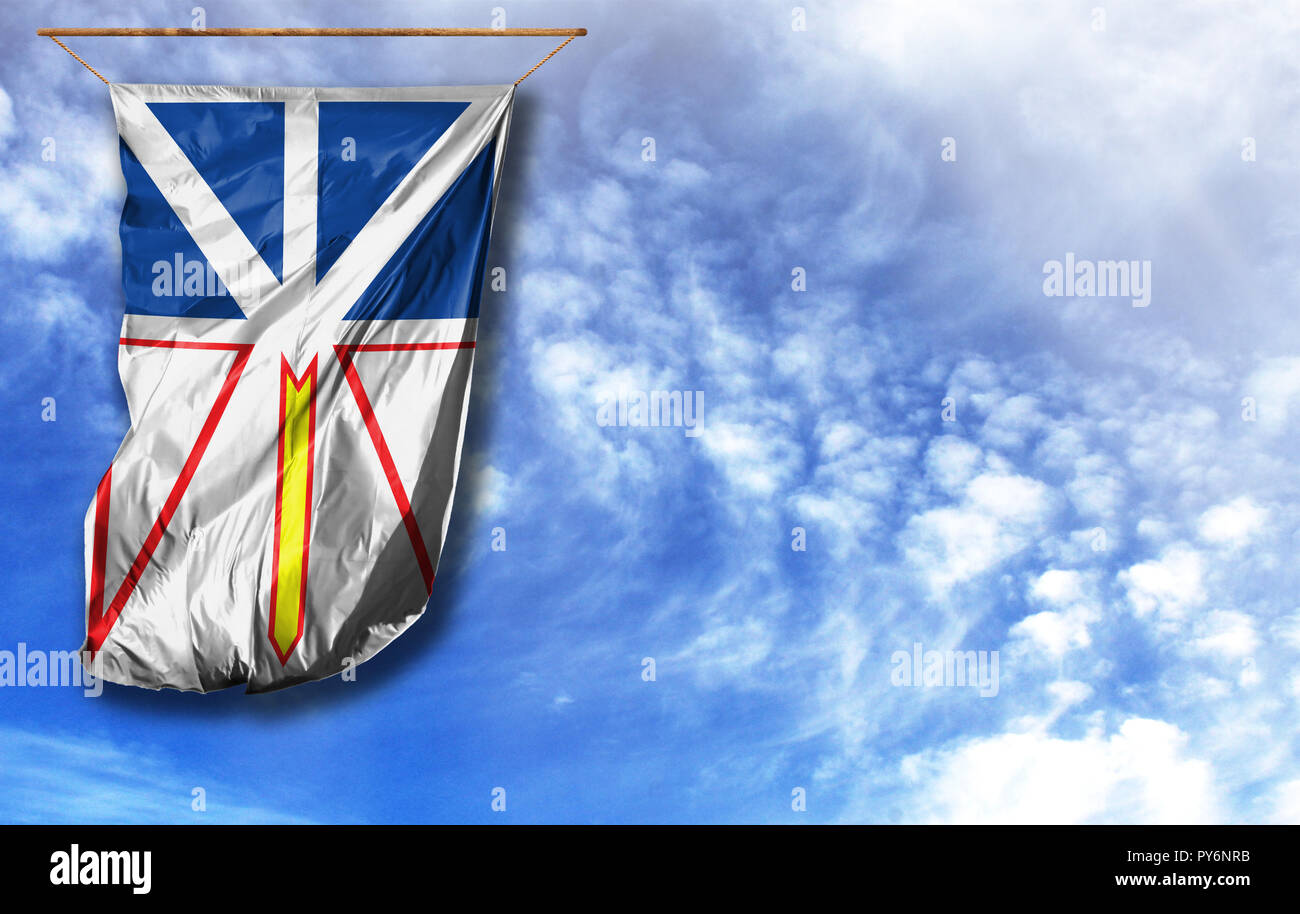 Newfoundland canada province map hi-res stock photography and images ...