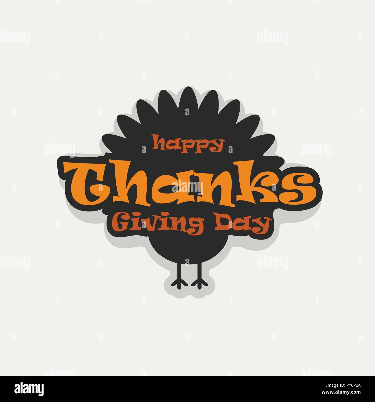 Happy Thanks giving day design vector Stock Vector Image & Art - Alamy