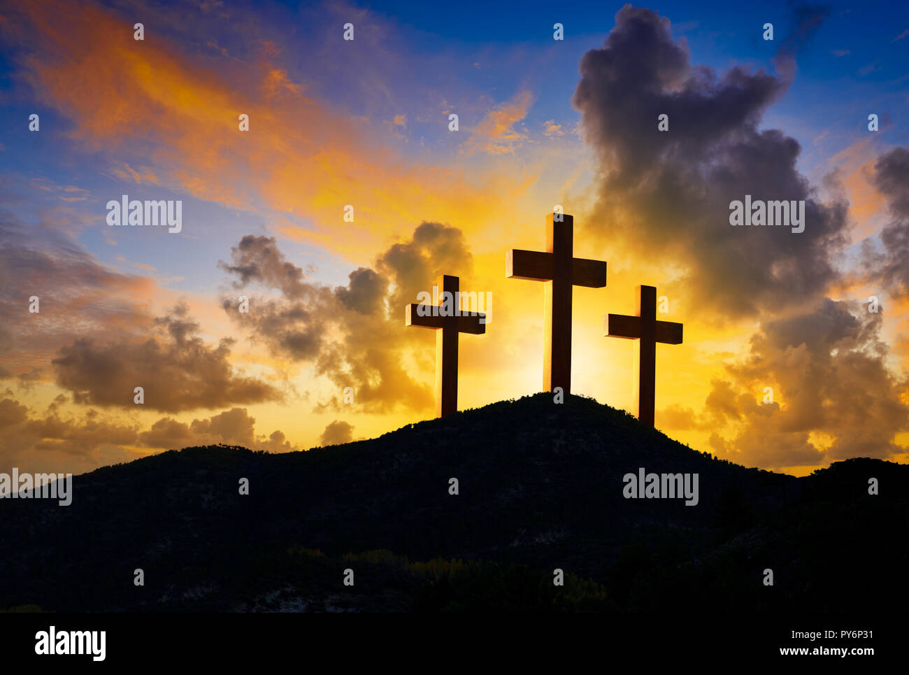 Golgotha mountain hi-res stock photography and images - Alamy