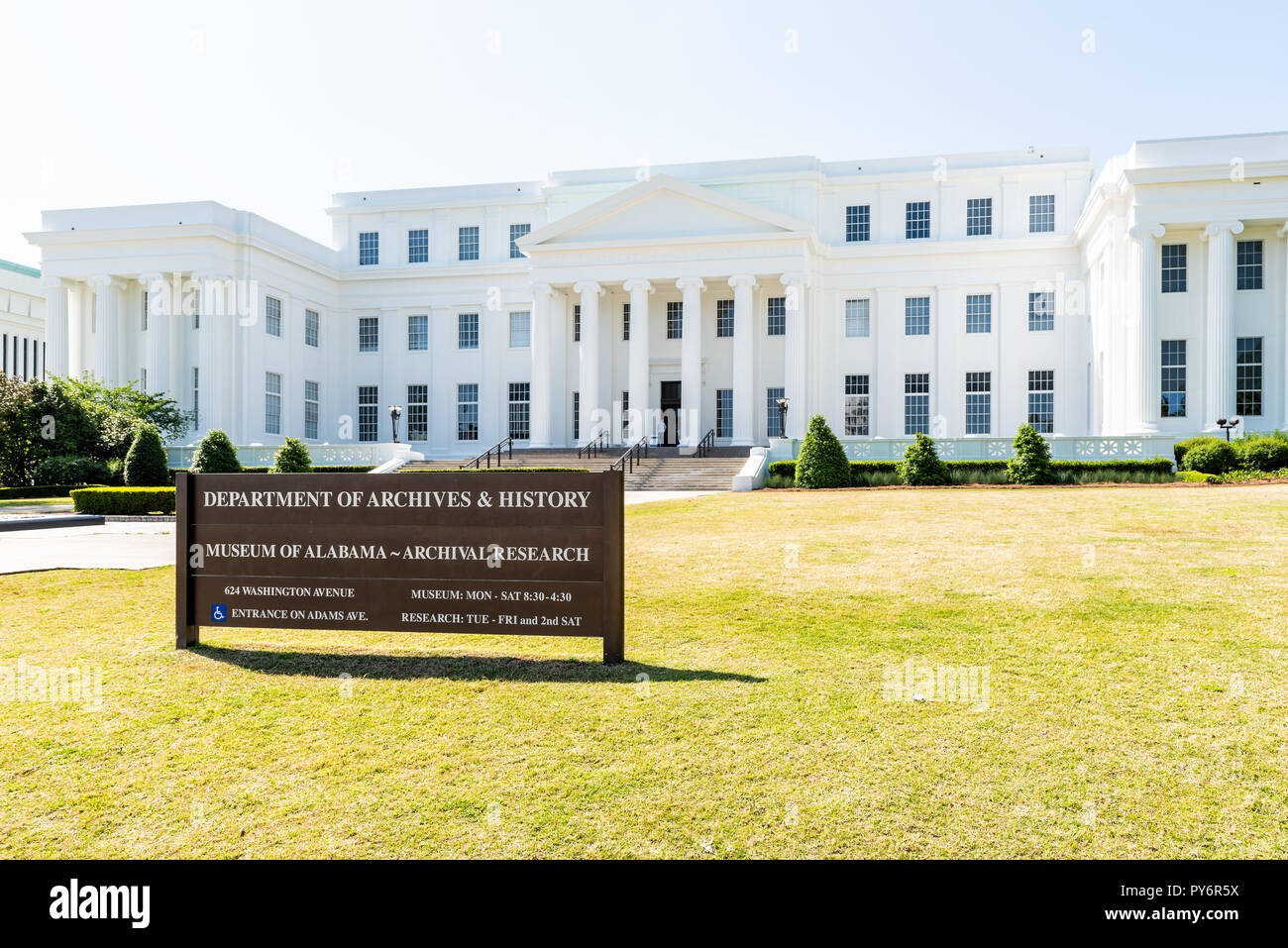 Alabama department of archives and history hi-res stock photography and ...