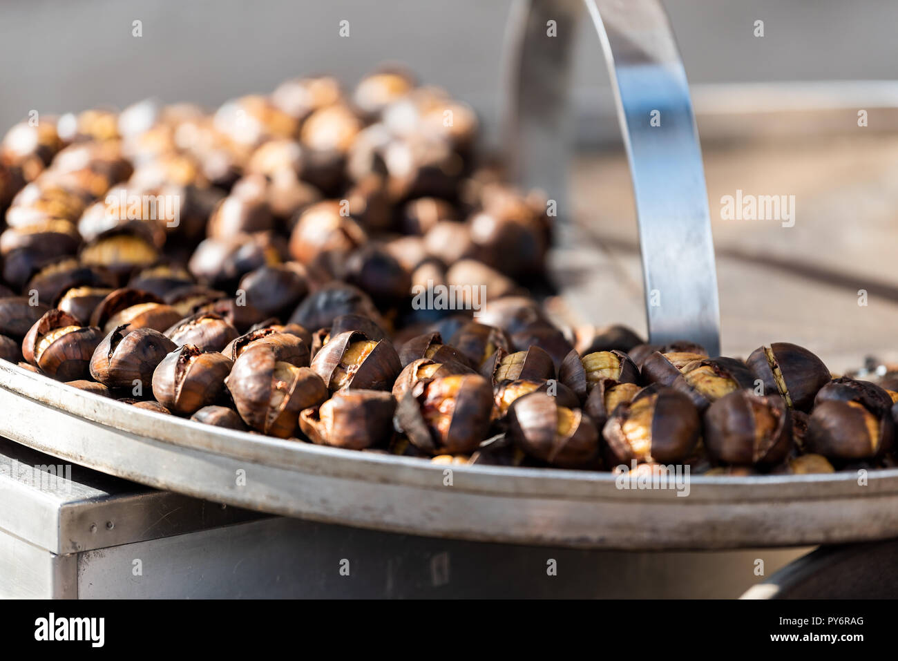 Roasted chestnuts christmas market in hi-res stock photography and ...