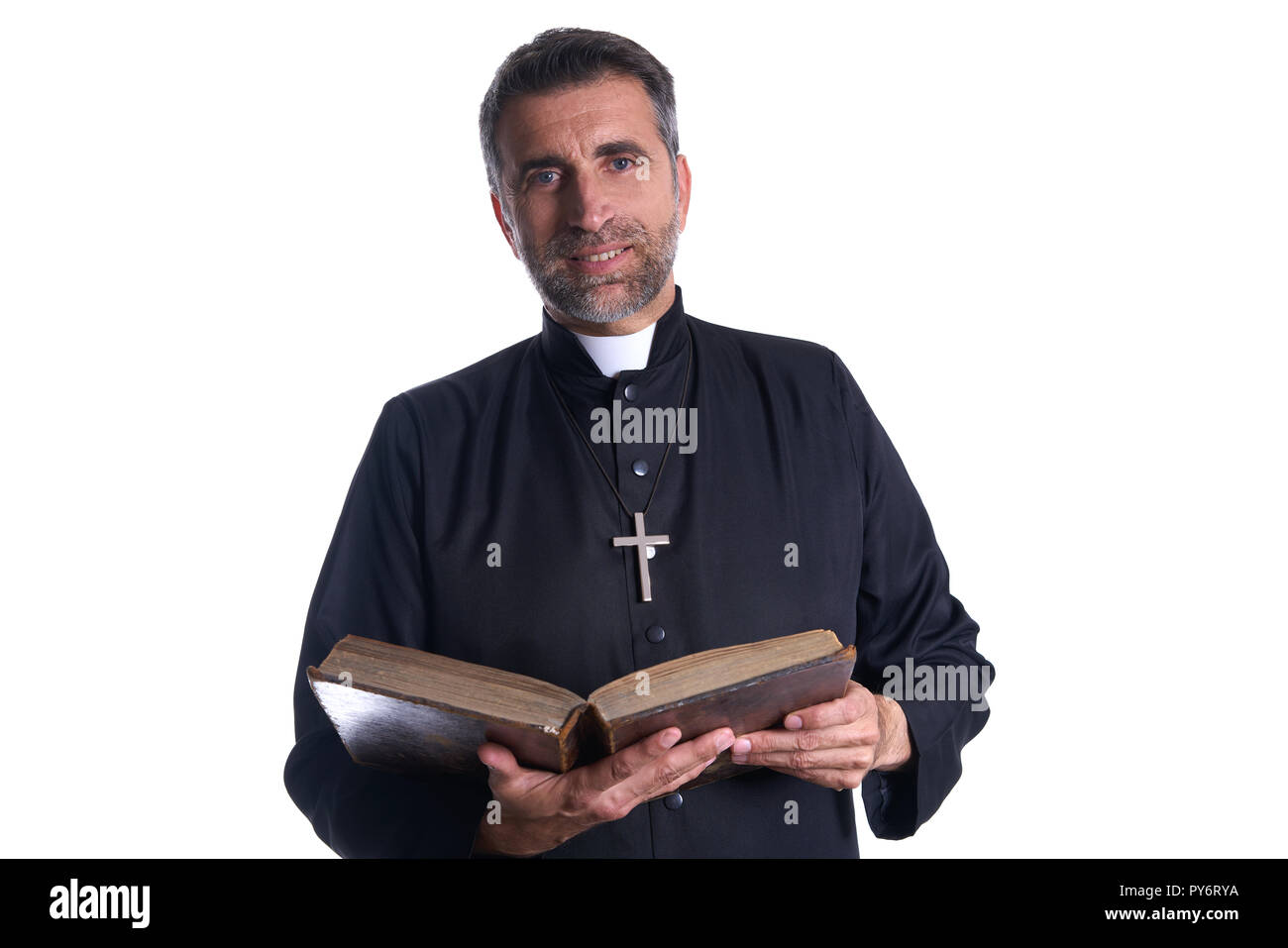 Church bible reading pastor hi-res stock photography and images - Alamy