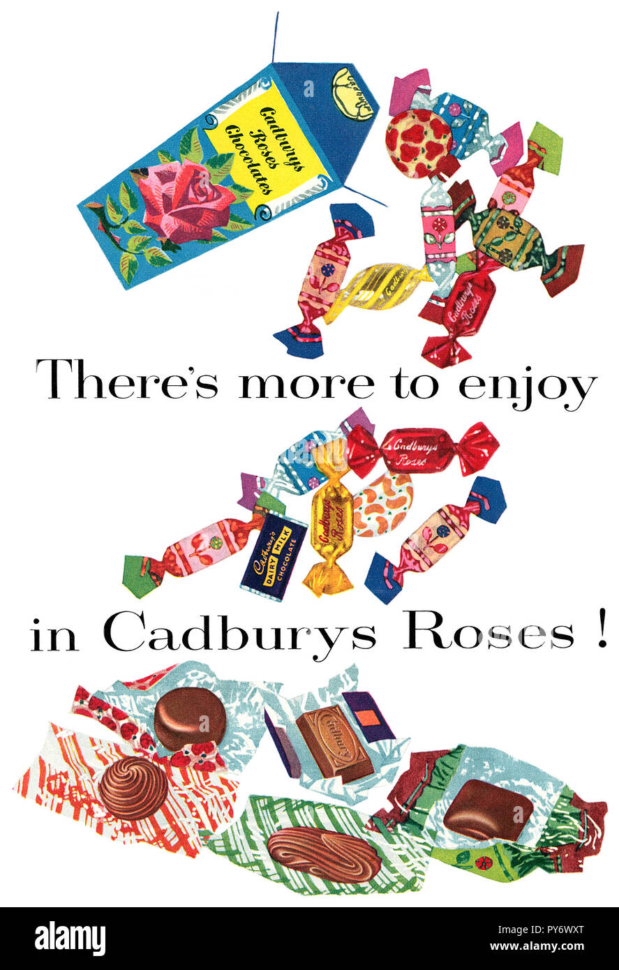 Cadburys roses chocolate hi-res stock photography and images - Alamy