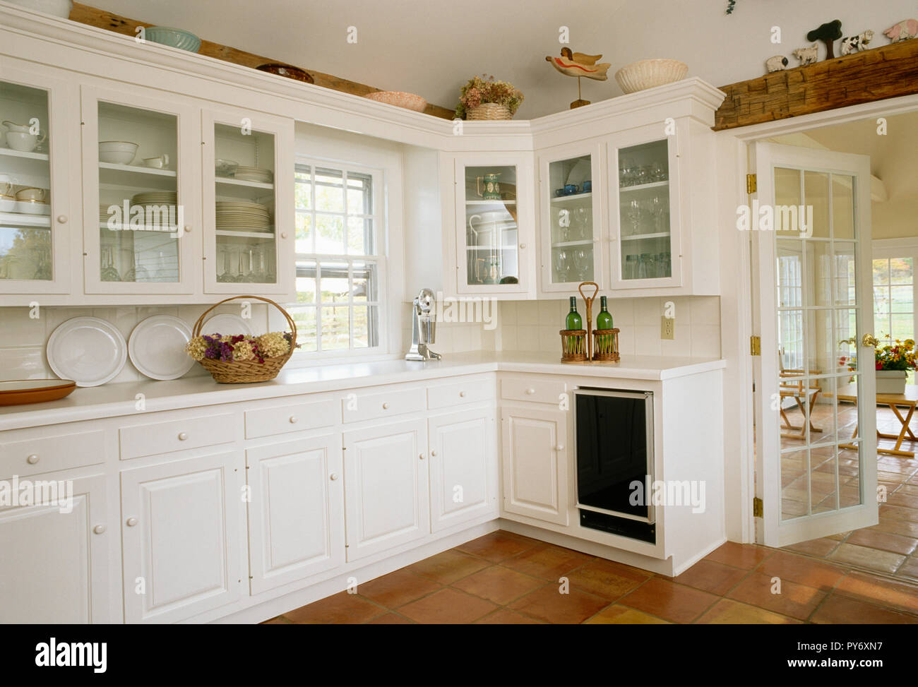 1990s kitchen interior hi-res stock photography and images - Alamy