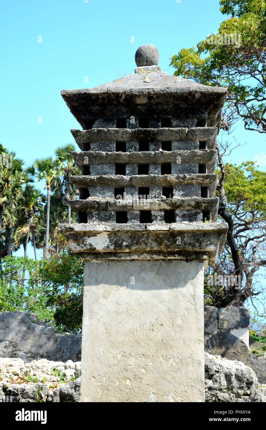 Pigeon nest or tower used by homing communication pigeons Delft ...