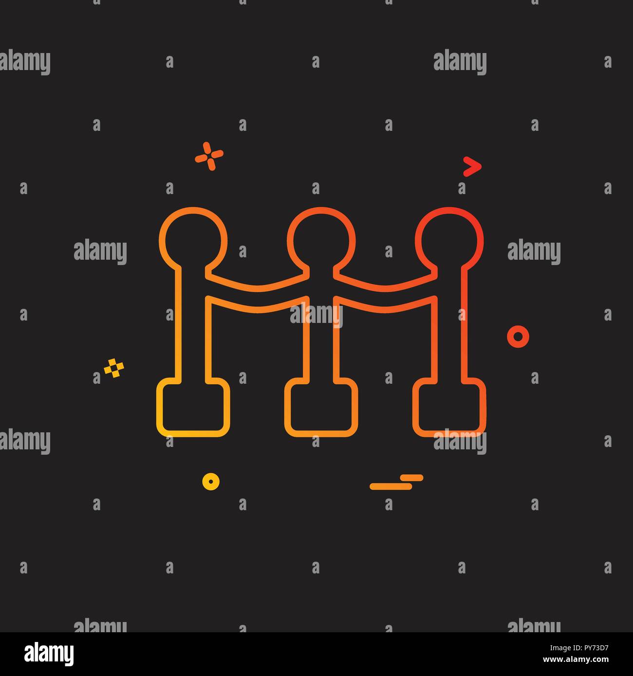 Wall Boundary Icon Design Vector Stock Vector Image And Art Alamy