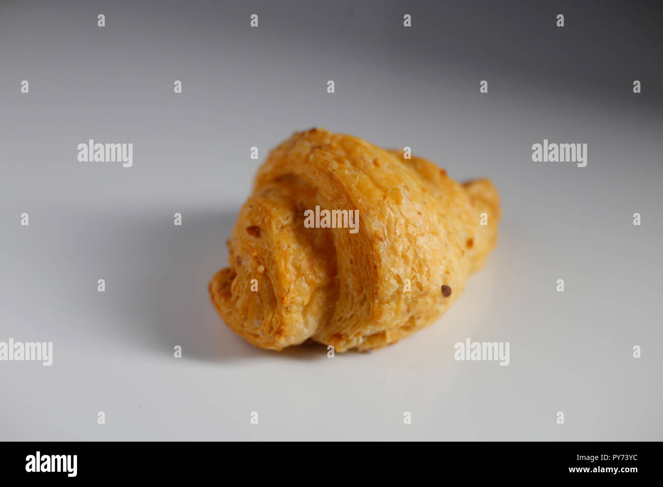 Isolated salted croissant with sesamo Stock Photo - Alamy